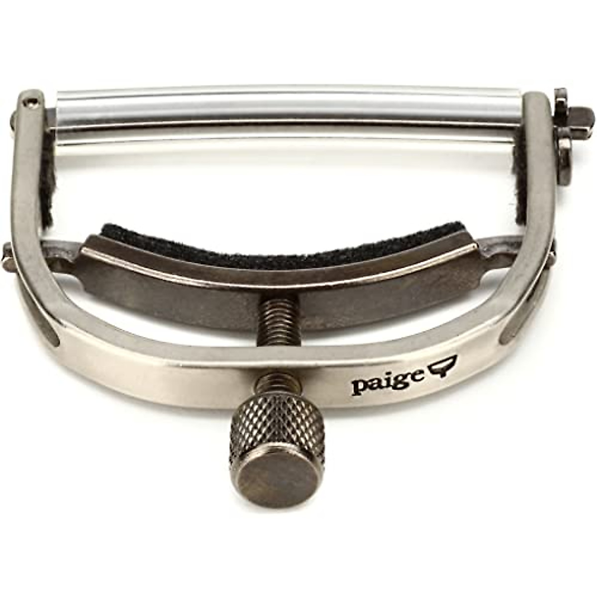 Paige 6-string Standard Guitar Capo - Made in the USA - Satin Nickel