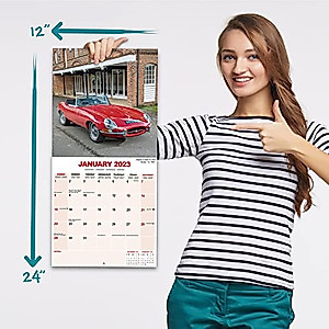 Sports Cars Calendar - Classic Sports Cars Calendar- Calendars 2022 - 2023 Wall Calendars - Car Calendar - Automobile Calendar - Classic Sports Cars 16 Month Wall Calendar by Avonside
