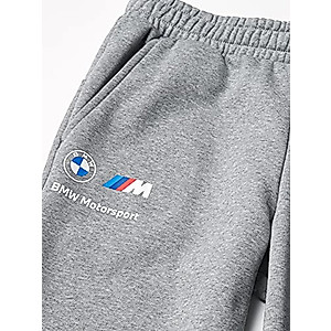 PUMA Men's Standard BMW MMS Essentials Fleece Sweatpants, Medium Gray Heather, X-Large