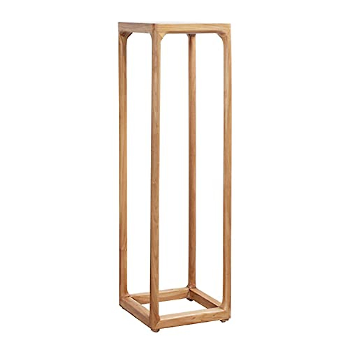 Bonsai Base Stand Wooden Plant Display Stand Tall Plant Stand Rack Indoor Flower Pots Stand Holder Planter Display for Living Room Balcony Garden Display Stand Base (Size : Large)