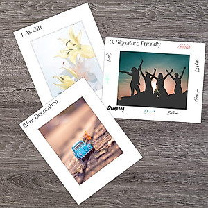 Golden State Art, White Pre-Cut 16x20 Picture Mat for 11x14 Photo with White Core Bevel Cut Mattes Sets. Includes High Premier Acid Free Mats & Backing Board & Clear Bags (5 Kit)