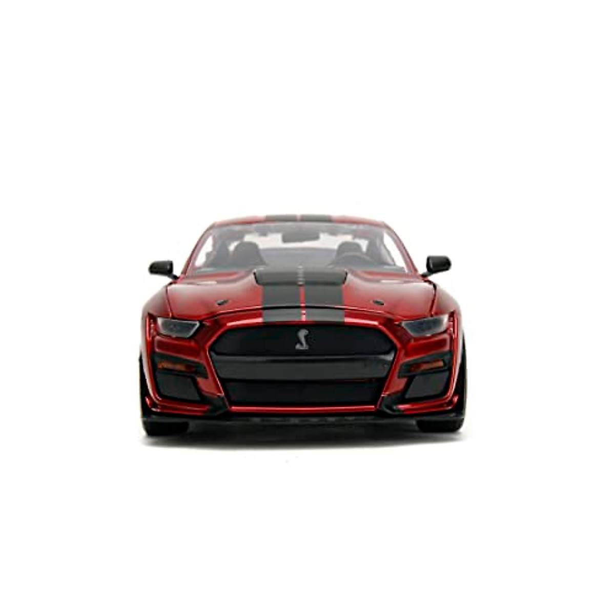 Big Time Muscle 1:24 2020 Ford Mustang Shelby GT 500 Die-cast Car Candy Red, Toys for Kids and Adults