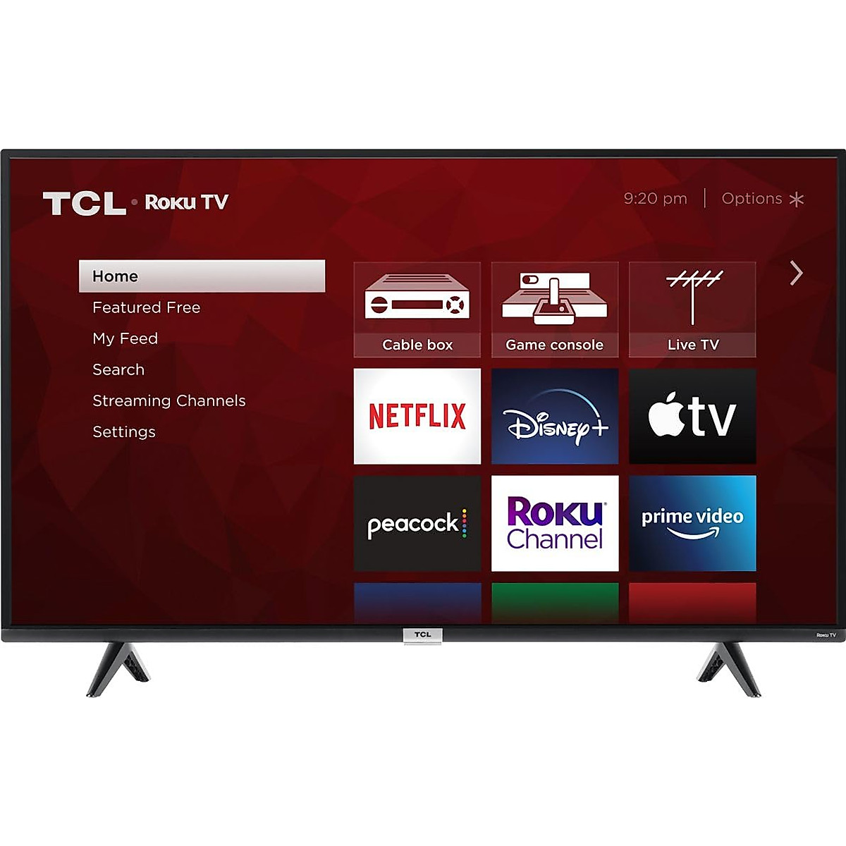 TCL 50-inch Class 4-Series 4K UHD Smart Roku LED TV - 50S435, 2021 Model