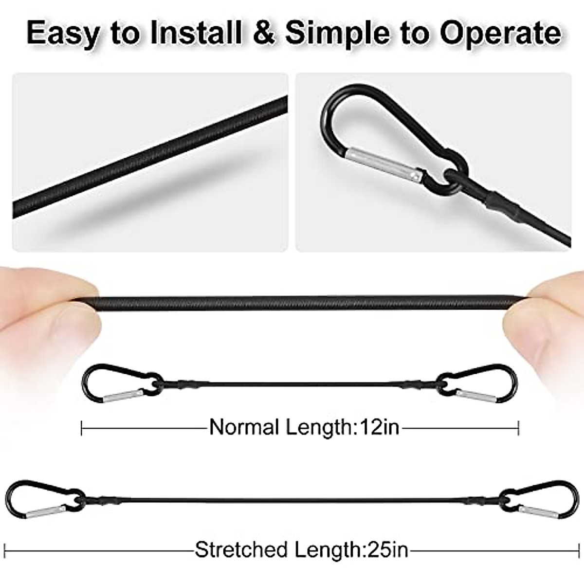 Fence Mount for GoPro Hero Action Camera Chain Link Backstop Fence Mount for Mevo Start, iPhone, Smart Phones for Recording Baseball Softball Tennis Football Games (with Backup Rope)