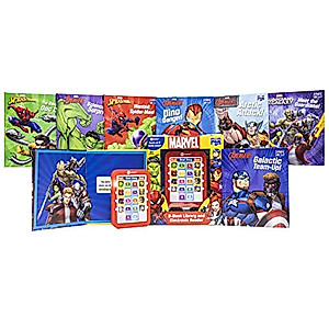 Marvel Super Heroes Spider-man, Avengers, Guardians, and More! - Me Reader Electronic Reader with 8 Book Library - PI Kids