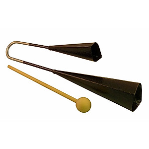 Suzuki Musical Instrument Corporation AB-200 Agogo Bells with Wood Strikers