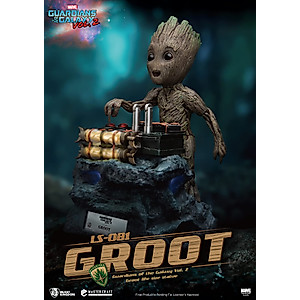 Beast Kingdom Guardians of The Galaxy Vol. 2: Groot LS-081 Life-Size Statue, Multicolor