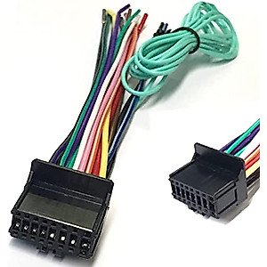 ASC Car Stereo Power Speaker Wire Harness Plug for Select Pioneer/Premier Aftermarket DVD Nav Navigation Radio - Compatible Radios Listed Below