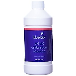 bluelab GL56732898 PH 4.0 Calibration Solution, 500 milliliters lab-Chemical-Standards, Natural