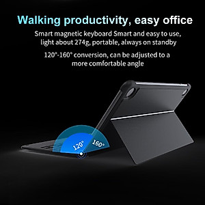 Zwide Pad 2in1 Computer Tablet with Windows 11, Ultra Slim PC with 10.5" Incell Full HD(1920x1200) Displayed by IPS Screen, N4120 Quad-Core CPU and 8GB LPDDR4 with 87% NTSC -512GB SSD