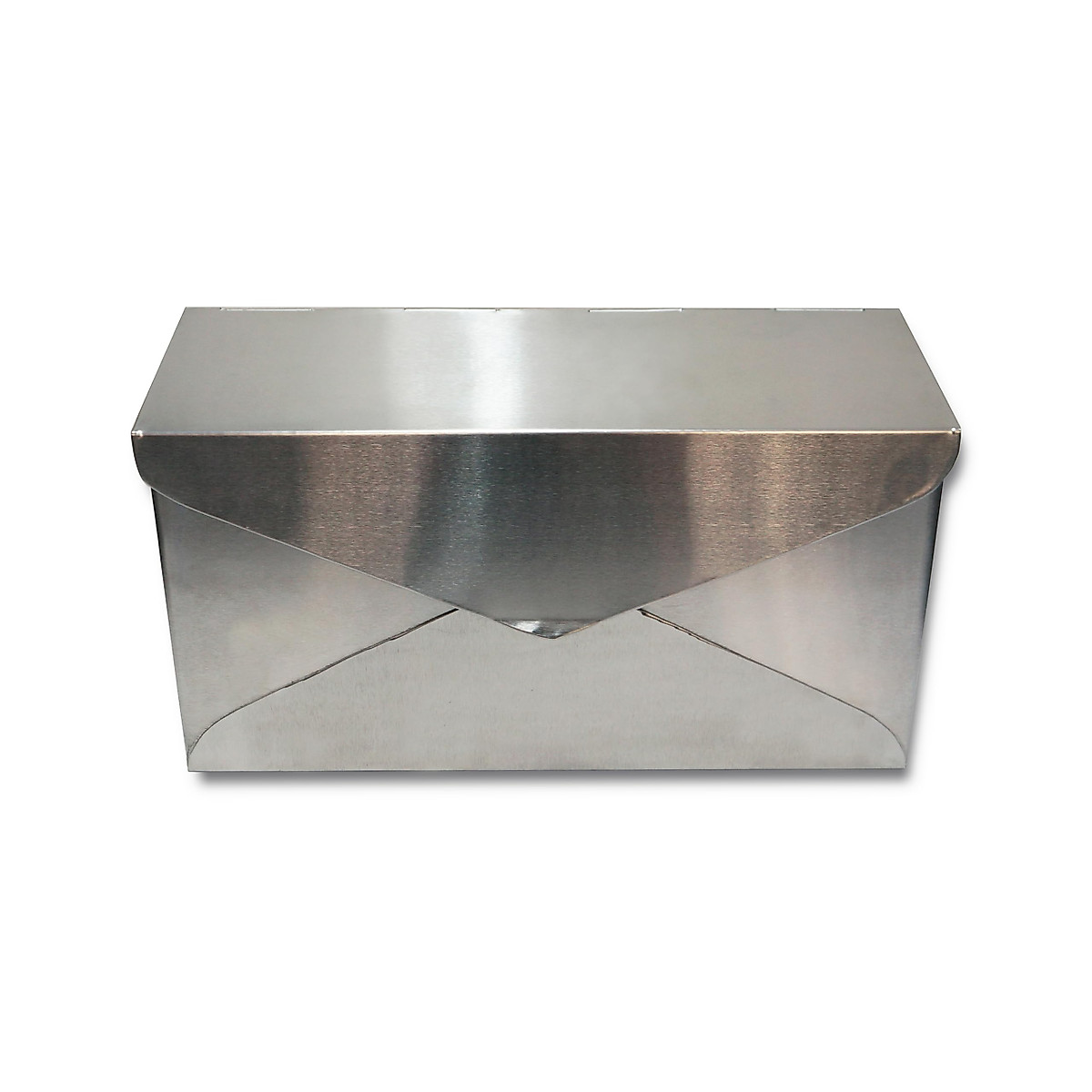 NACH Mailboxes for Outside Wall Mount, 12.5 x 5 x 10 inch, Stainless Steel Mail Box Wall Mounted, Waterproof Mailbox for Door - The Modern Envelope Mailbox