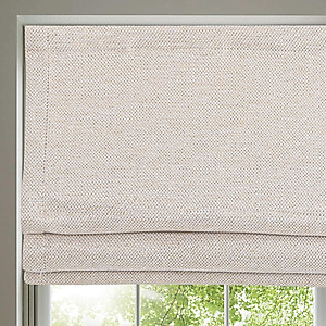 Artdix Cordless Roman Shades Blinds Window Shades, Beige Blackout Solid Fabric Custom Roman Shades for Windows, Doors, Farmhouse, Kitchen