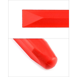 QWORK Chisel Scraper, 2 Pack (7/8") Wheel Weight Remover, Non-Marring Plastic Scraper Remover Tool Kit, for Adhesive, Caulk, Gasket Decals Emblem Moldings