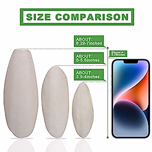 Jmxu's 5"-5.5" Bird Cuttlebone for Parakeets, Cuddle Bone with Metal Holder, Chewing Cuttlefish Bone for Sharp Beaks, Natural Birds Calcium Suitable for Parrots Cockatiels Budgie(6 Pack)