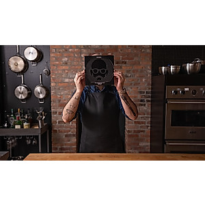 Babish Cookware Cast Iron, 8-Inch, Preseasoned Face Trivet