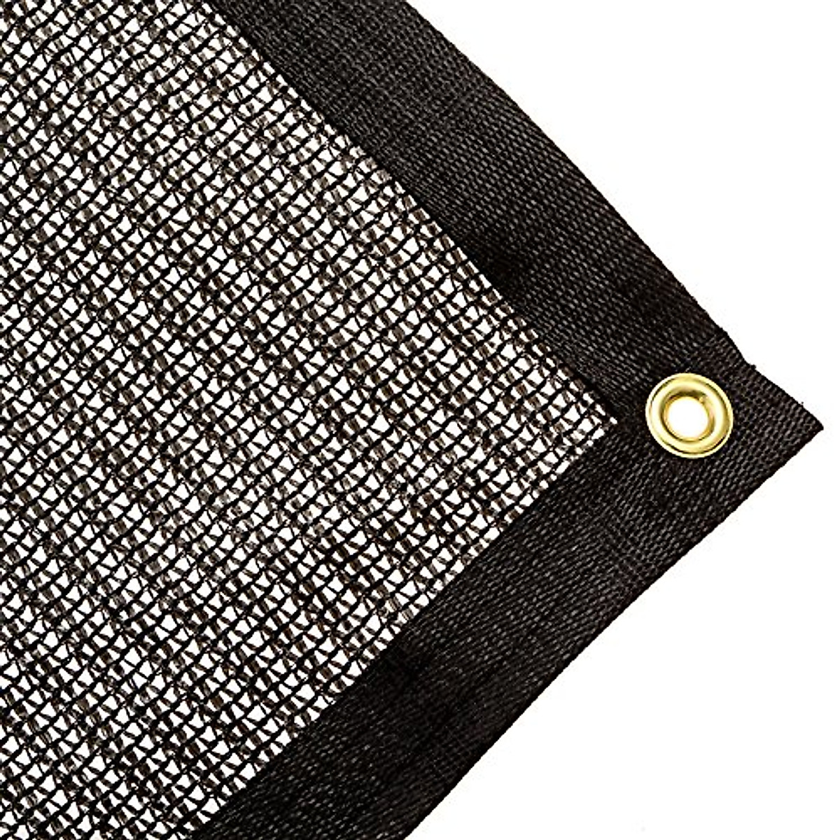 Be Cool Solutions 70% Black Outdoor Sun Shade Canopy: UV Protection Shade Cloth| Lightweight, Easy Setup Mesh Canopy Cover with Grommets| Sturdy, Durable Shade Fabric for Garden, Patio & Porch 12'x16'