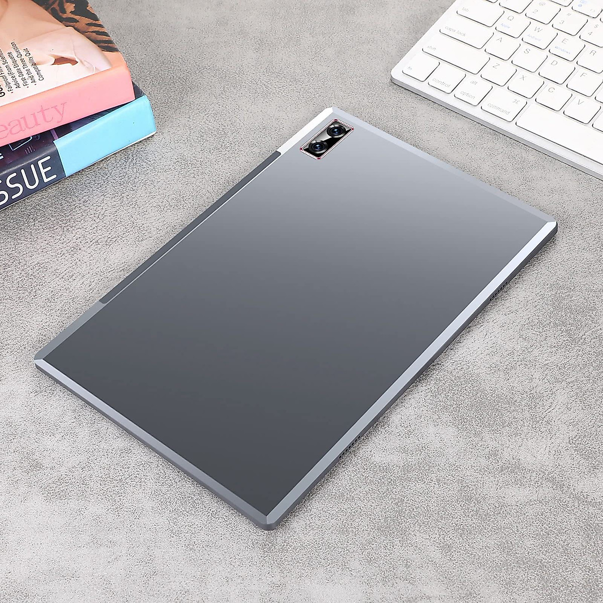 10 Inch Silver Gray Dual Standby 1920x1200 Tablet for Kids At Home (US Plug)