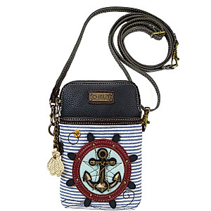 Chala Handbags Anchor Cellphone Crossbody Handbag
