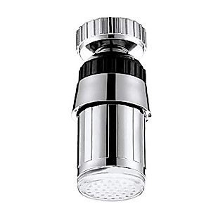 MAKEJ Romantic Color Change LED Light Shower Water Bath Home Bathroom Glow Water Filter Nozzle Water Saver Kitchen Accessory