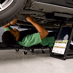 Official QuickJack 5000TL – ALI Certified, 5,000 lb Capacity Portable Car Lift with 110V Power Unit for Home, Garage, Shop, or Mechanic Use