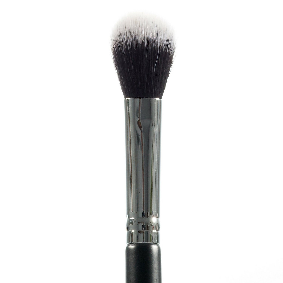Under Eye Setting Powder Brush - Small Soft Fluffy Tapered Blending Makeup Brush, Set Concealer, Buffing, Baking, Finishing Loose, Pressed, Compact, Mineral Cosmetics, Synthetic, Cruelty Free Vegan