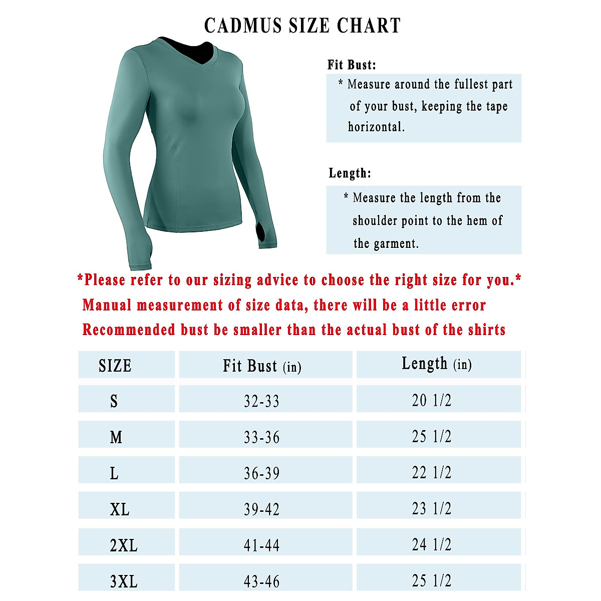 CADMUS Women's V-Neck Workout Shirts Long Sleeve Yoga Top Athletic Running T Shirt,Black, Grey, Pink,Large