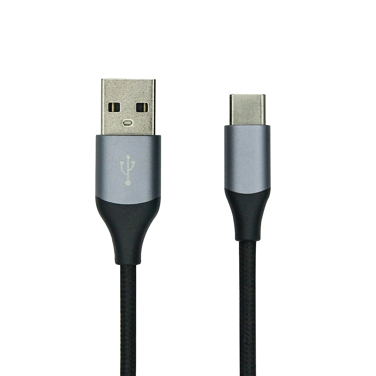 Buliter 2Pack(3FT+6FT, Black) USB A to Type C Cable, Type-C 3A Fast Charge QC3.0 Durable Nylon Braided Charger Cable Compatible with Samsung Galaxy S22 S21 S20 LG iPad