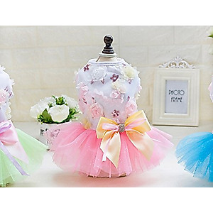 Dress Apparel Medium Small Dog Puppy Skirt for Pet Clothes Boy Girl Puppy Sweater Outfits Apparel for Chihuahua Cold Weather Doggy Sweatshirt