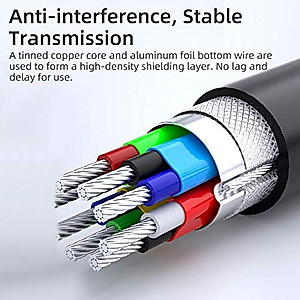 SNANSHI Active USB 3.0 Extension Cable 30 ft, Active USB Extension Cable with Signal Booster Compatible with Oculus Rift, Oculus Quest/Quest 2 VR, Xbox one, Keyboard,Flash Drive, Hard Drive etc