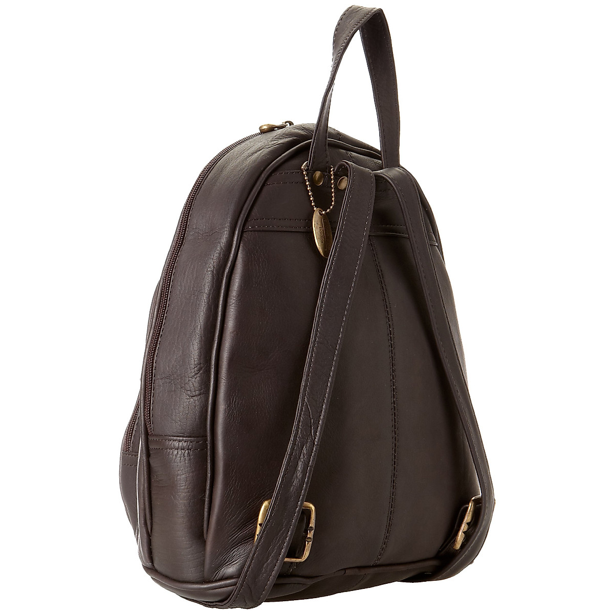 David King & Co. Double Compartment Backpack, Cafe, One Size