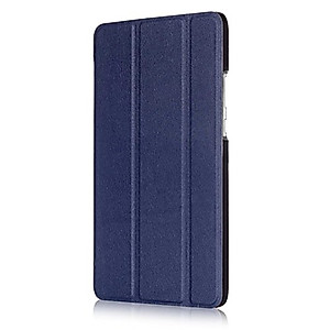 MNtech Sleep Folding Stand Leather Protective Case Cover For HUAWEI MediaPad T2 8 Pro 8inch (Blue)