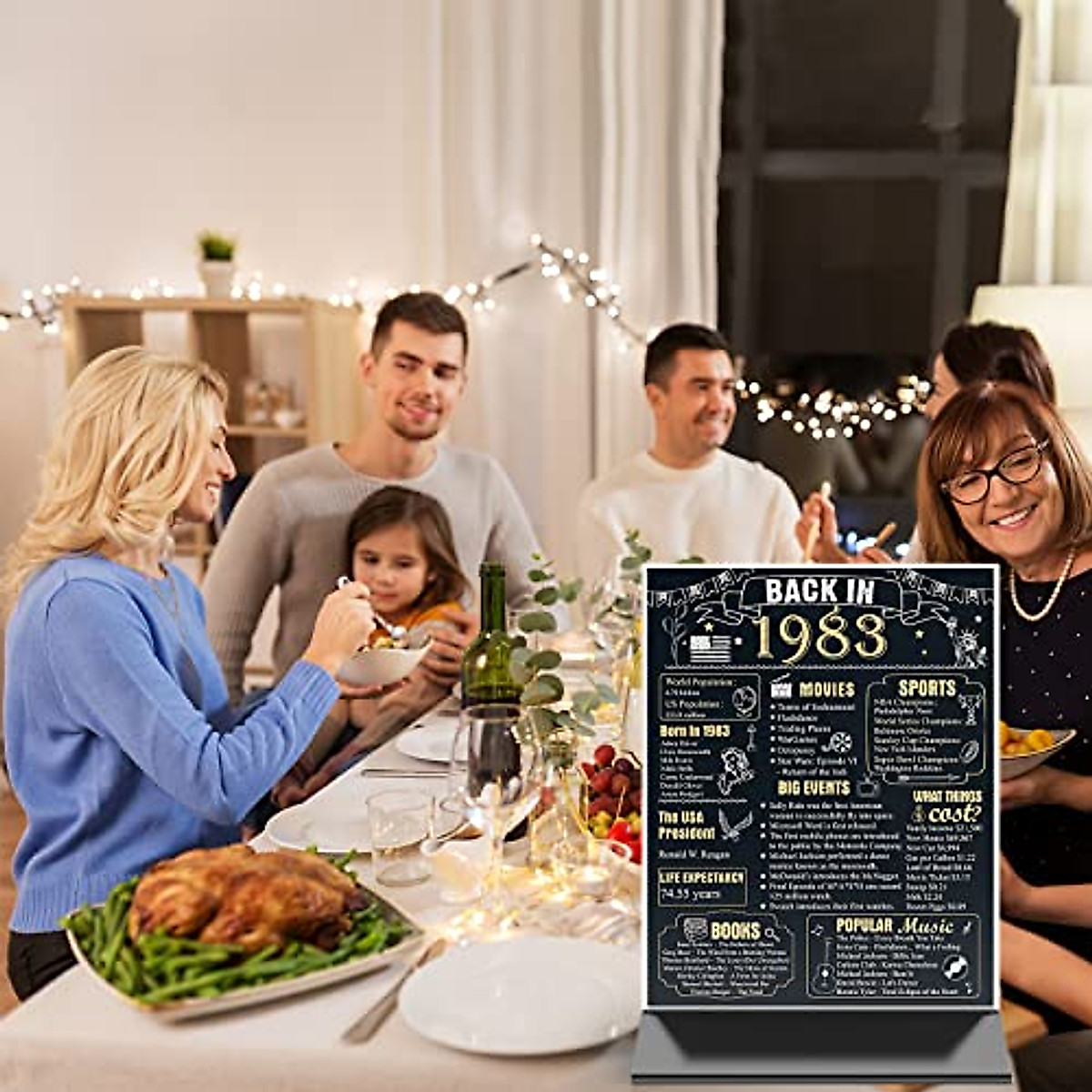 Celebrate 40th Birthday with Vintage 'Back in 1983' Decor