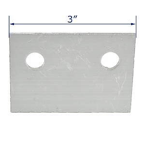 Sturdy Built (Qty 4)- Boat Trailer Aluminum Swivel Top Angle to Mount Bunk Bracket Boards