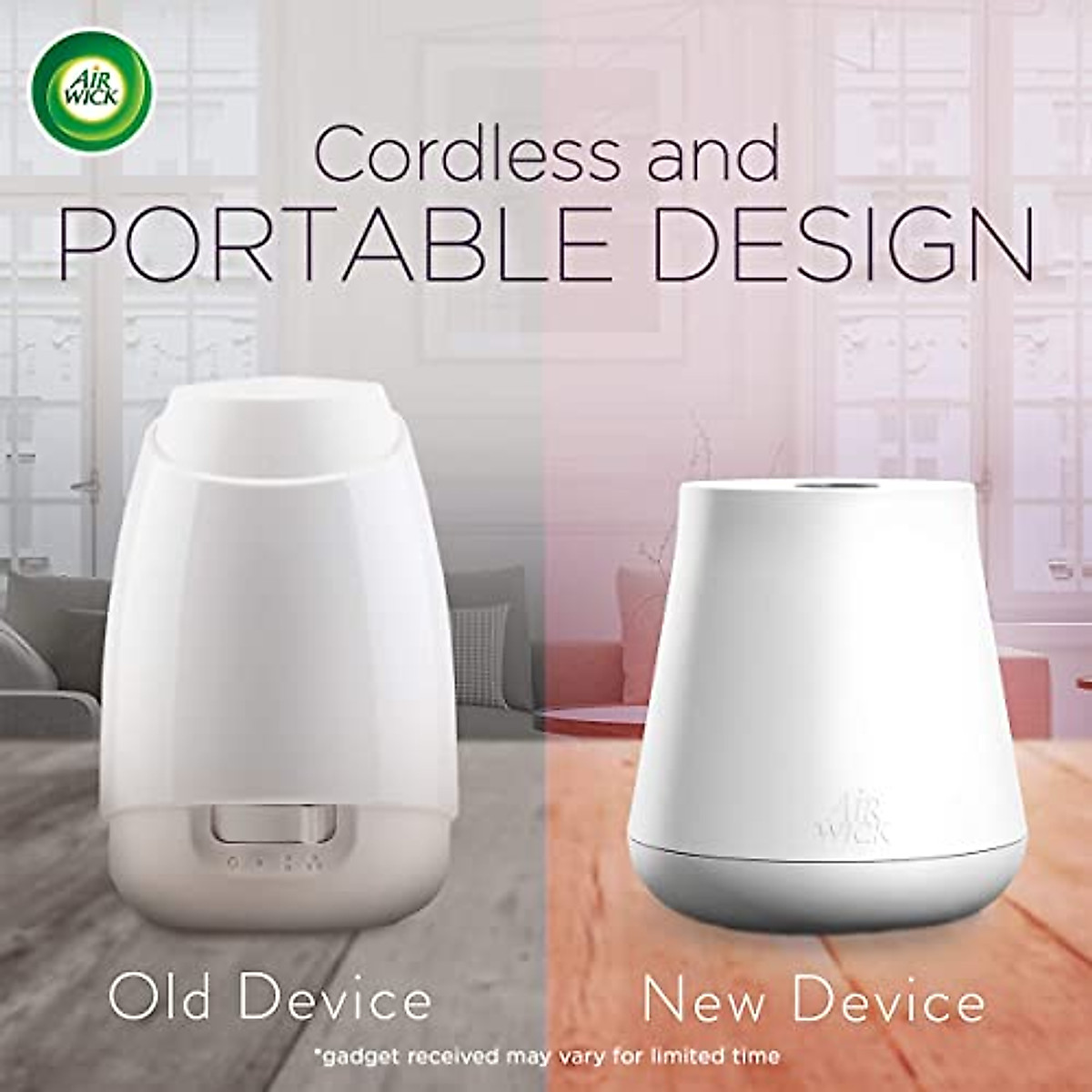 Air Wick Air Wick Essential Mist Fall Starter Kit (1 Diffuser + 2 Refills), Apple Cinnamon & Woodland Pine, 3 Count