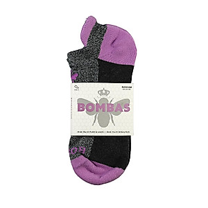 BOMBAS Women's Originals Ankle Socks - Purple - Violet (Medium - For Shoe Sizes 8 to 10.5)