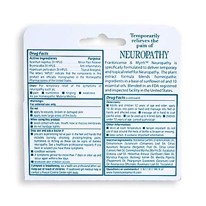 Frankincense & Myrrh Neuropathy Rubbing Oil 2 oz. (Pack of 2) Packaging May Vary