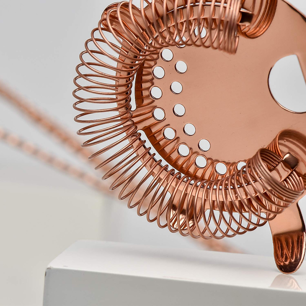 Prince of Scots Professional Series Bar Strainer ~ Copper