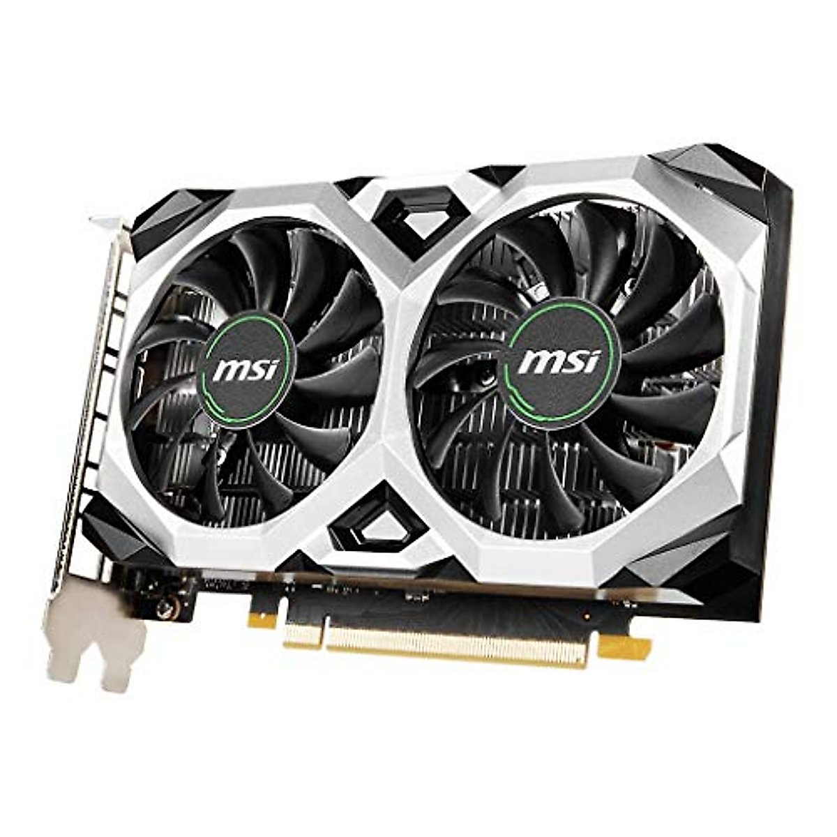 MSI Gaming GeForce GTX 1650 128-Bit HDMI/DP/DVI 4GB GDRR6 HDCP Support DirectX 12 VR Ready OC Graphics Card (GTX 1650 D6 Ventus XS OC)