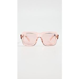 Ray-Ban Women's RB4408 Magellan Sunglasses, Transparent Pink, One Size