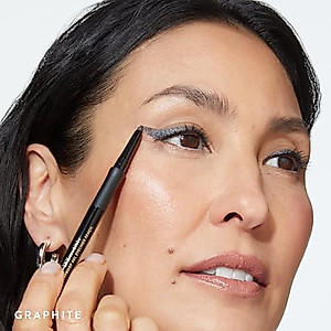 LAURA GELLER NEW YORK INKcredible Gel Eyeliner - Graphite - Waterproof Smudge-proof Eyeliner Pencil - Built in Sharpener