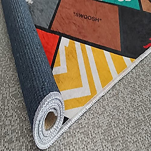 Sneakers, Sneakers Doormat, Sneakers Rug, Shoes Box Rug, Street Fashion, Flying Mat, Sneaker Room Decor, Living Room Rug, Popular Rug pe343 (2.6x3.9 feet - 80x120 cm)