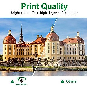 Supricolor LC203 LC201 Ink Cartridges, Replacement Ink for LC203XL LC 201 Compatible with MFC-J4320DW MFC-J4420DW MFC-J4620DW MFC-J5520DW MFC-J5620DW MFC-J5720DW