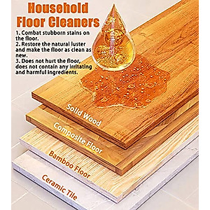 XIRUJNFD Sonieya Multi Purpose Floor Cleaner, Household Floor Cleaners, Sonieya Floor Cleaner, Floor Cleaner Liquid, Floor Cleaner for Mopping, for Tiles, Hardwood, Wood Floors (Ocean,1Pcs/500ML)