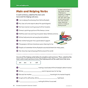 Scholastic Success with Grammar Grade 5 Workbook