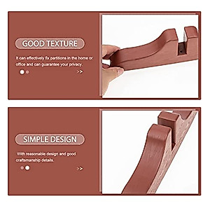 GANAZONO 4 Pcs Privacy Screen Screen Base Room Divider Stand Privacy Screen Holder Holder Plastic Support