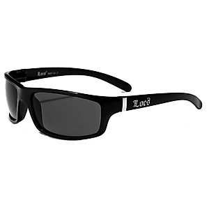 LOCS Black Harcore Fly Sunglasses JE5209B