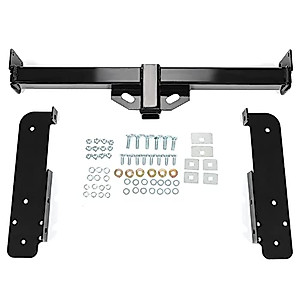 KUAFU 2 Inch Class 3 Trailer Hitch Compatible with 2003-2020 Express Savana 1500 2500 3500 Towing Hitch Mount Receiver
