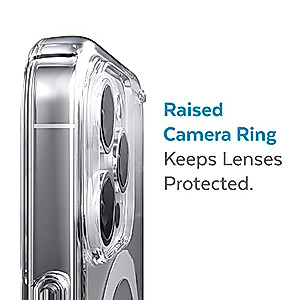 Speck iPhone 13 Pro Max Case - Drop Protection Fits iPhone 12 Pro Max & iPhone 13 Pro Max Phones - Clear Case, Built for MagSafe - Anti-Yellowing & Anti-Fade with Dual Layer Slim Design - GemShell