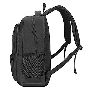 RMOVE Laptop Backpack,Business Travel Backpack, Water Resistant, Computer Bag for Women & Men Fits 15.6 Inch Laptop and Notebook - Black