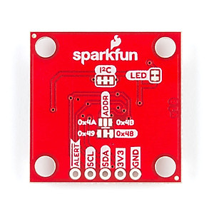 SparkFun Digital Temperature Sensor - TMP102 (Qwiic)-Compatible with Arduino and other Single-board computers Easy-to-Use I2C sensor Plug-and-Play breakout board Runs from 1.4-3.6V input Use with 3.3V